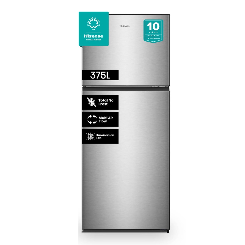 Heladera Hisense 375 Litros Gris RD-49WRD | Tienda Diggit Paraguay